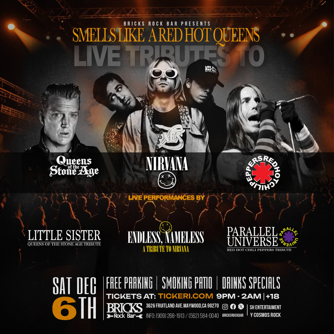 NIRVANA, RED HOT CHILI PEPPERS AND QUEENS OF THE STONE AGE LIVE ...