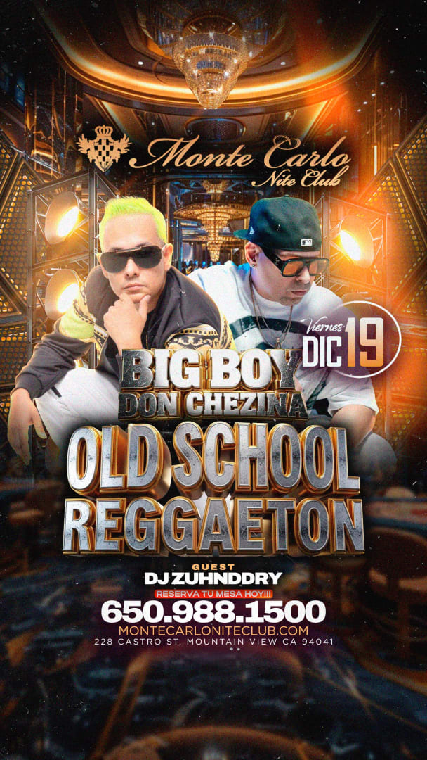 BIG BOY Y DON CHECINA en CONCIERTO Tickets | Boletos - Monte Carlo ...