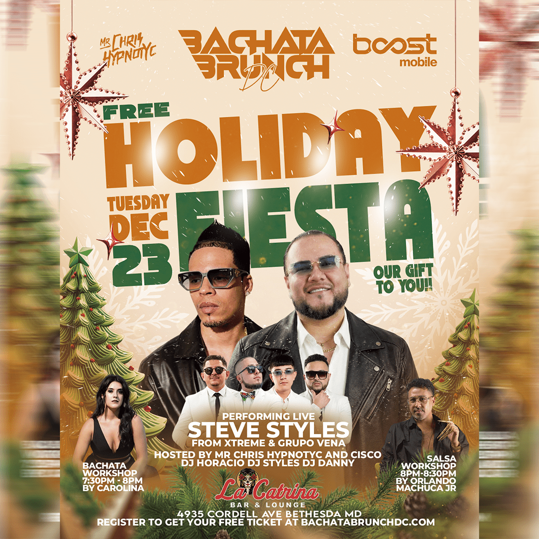 STEVE STYLES FROM XTREME & GRUPO VENA FREE HOLIDAY FIESTA BROUGHT TO ...