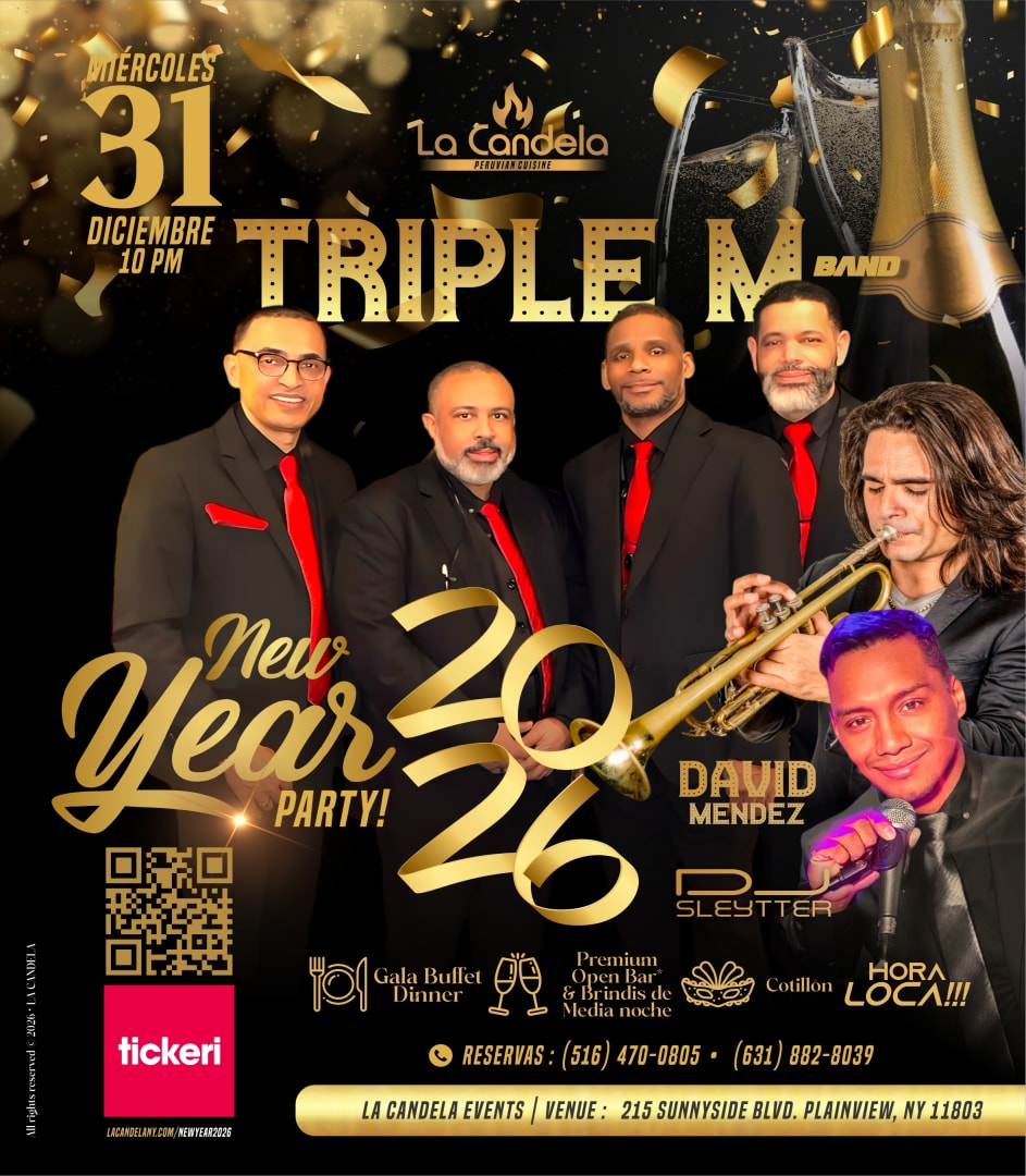NEW YEAR PARTY Buffet Dinner & Live Music in Plainview - Tickets 2025 ...