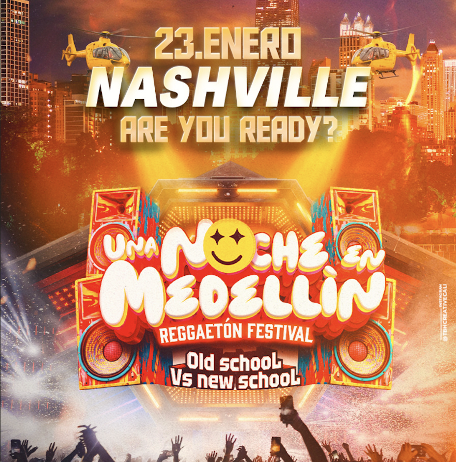 UNA NOCHE EN MEDELLIN | Nashville Reggaeton Fest in Goodlettsville ...