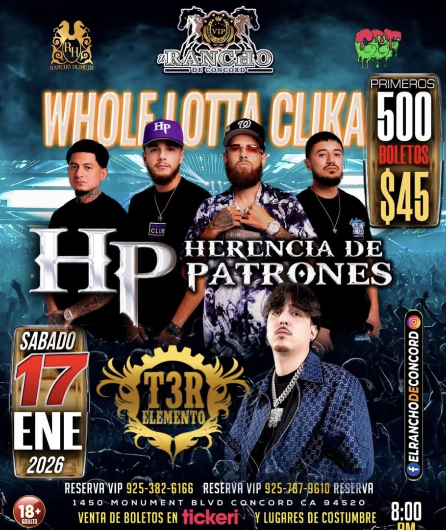 Herencia de Patrones y T3R Elemento en Vivo en Rancho de Concord ...