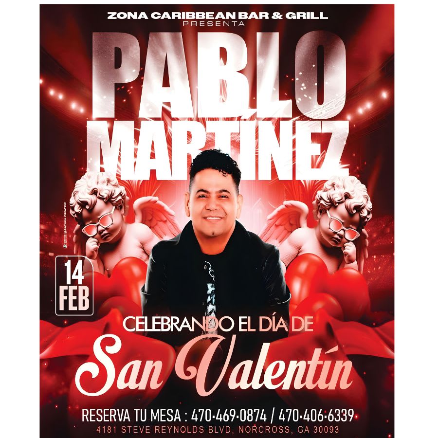 PABLO MARTINEZ EN VIVO EN ZONA CARIBBEAN DESDE RD. in Norcross ...