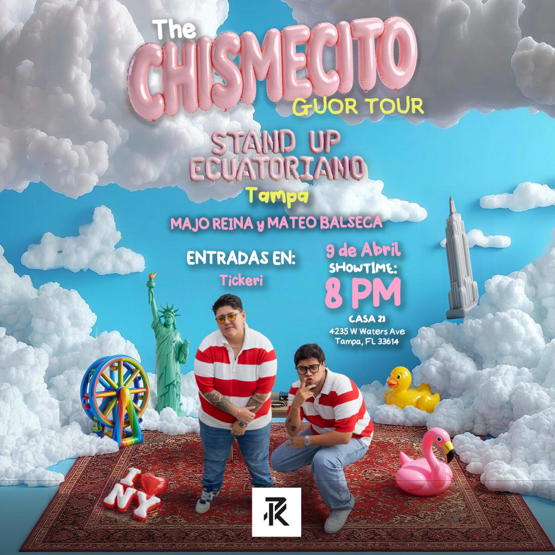 Daran Viendo The Chismecito Guor Tour - Stand Up Ecuatoriano in Tampa ...