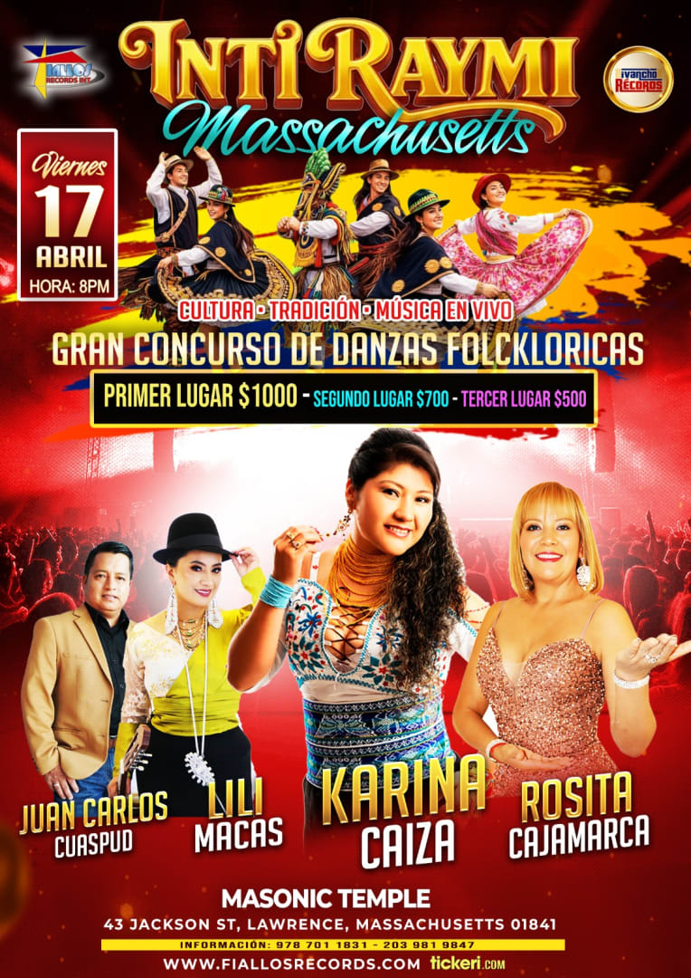 Massachusetts l KARINA CAIZA, ROSITA CAJAMARCA, LILI MACAS, JUAN CARLOS ...
