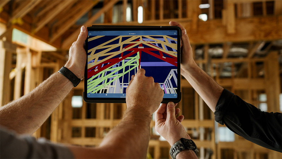 Framing with a Pre-Cut Package! Less money & waste when lumber is