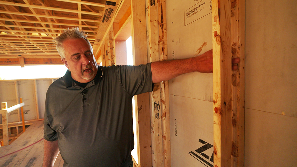 WALL FRAMING with the T-Stud