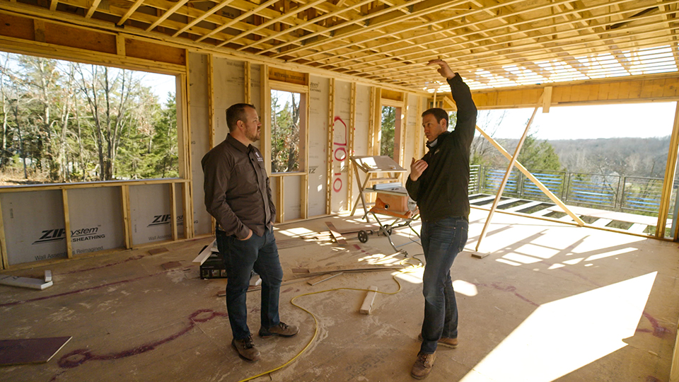R-65 Ceilings, Advanced Framing, T-Studs...This House Has Some Smart