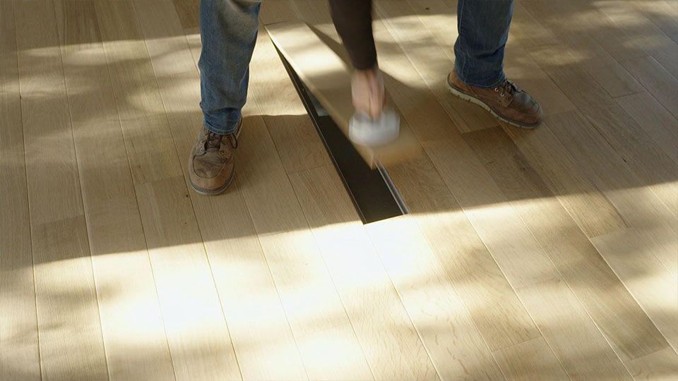 REMOVABLE - Real Hardwood Floors
