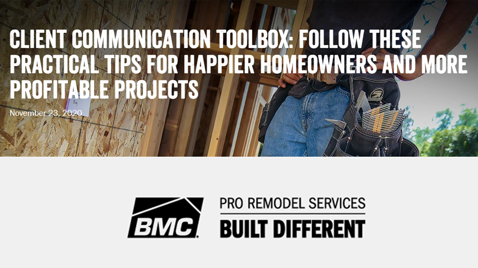 CLIENT COMMUNICATION TOOLBOX