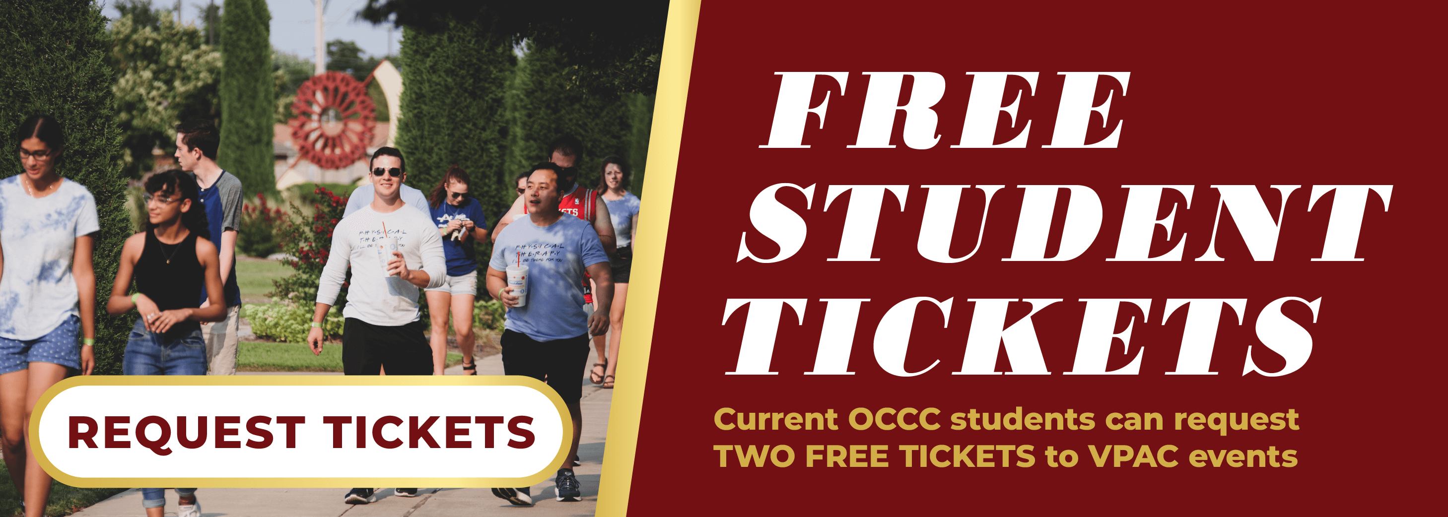 Tickets | Visual & Performing Arts Center - OCCC