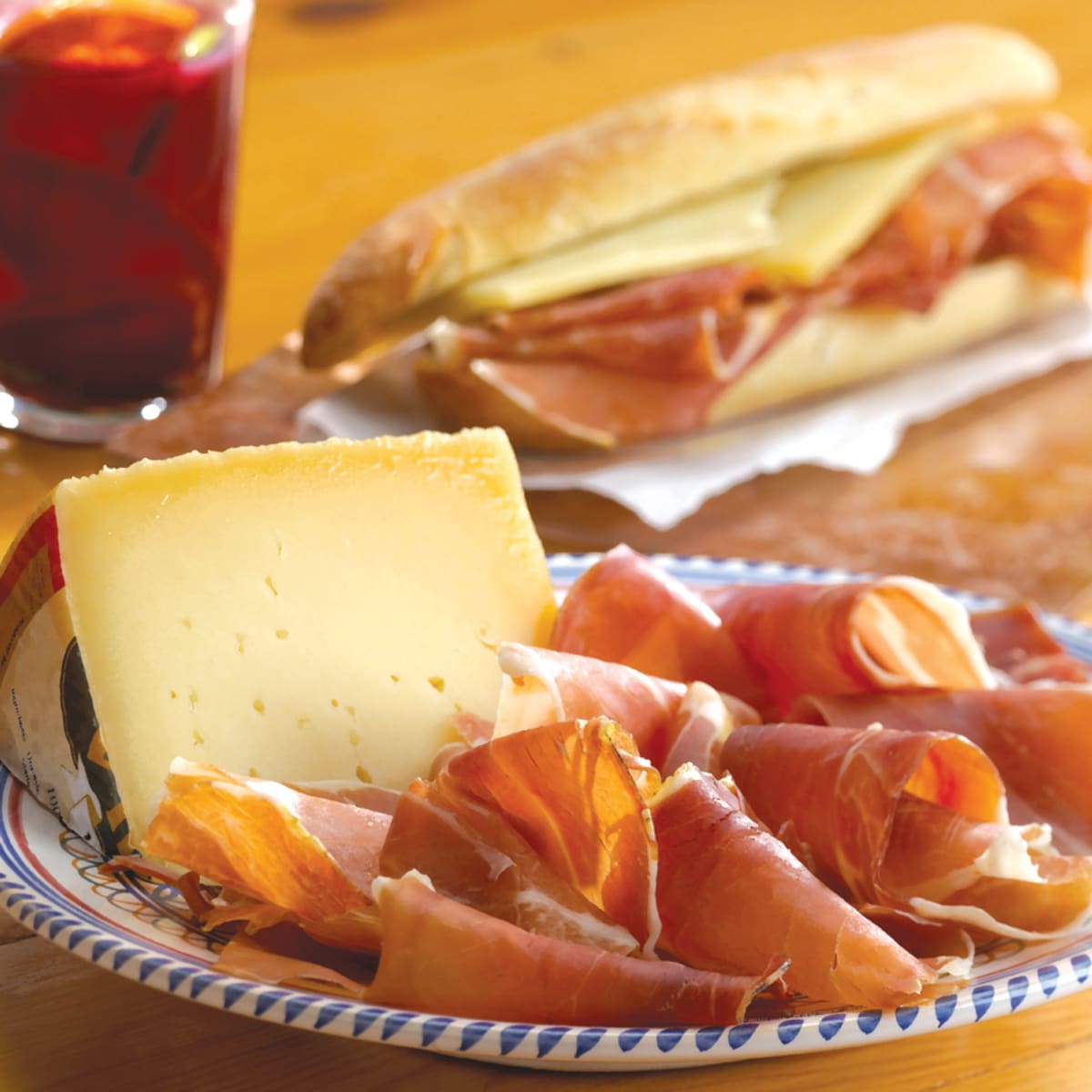 Shop Artisan Aged Jamon Manchego Combo Online | La Tienda