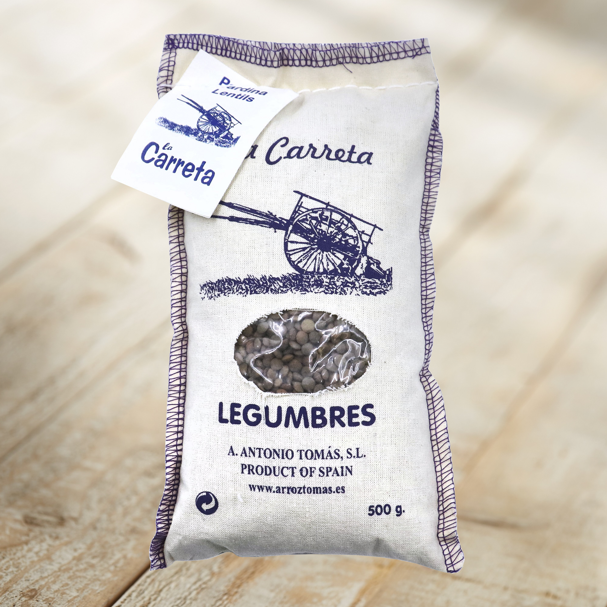 Shop Pardina Lentils by La Carreta Online | La Tienda