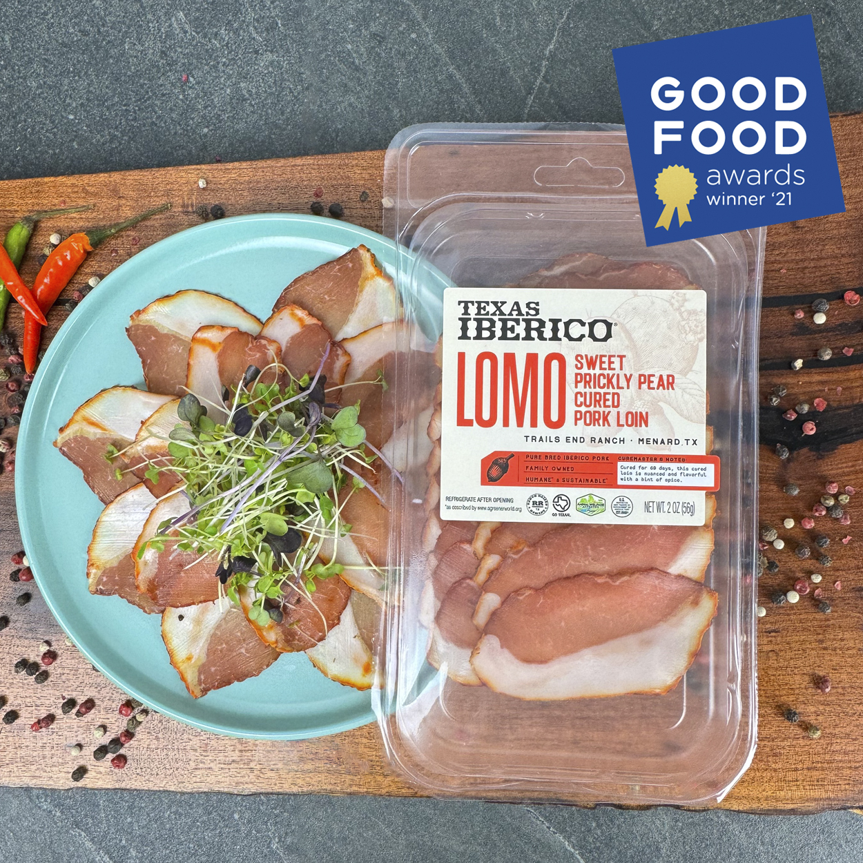 Shop Texas Iberico Sliced Lomo Pork Loin Online | La Tienda