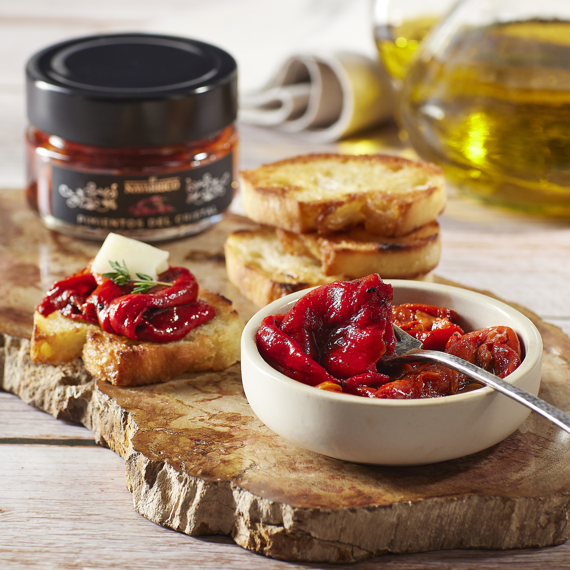 Shop Fire Roasted Cristal Peppers Online | La Tienda