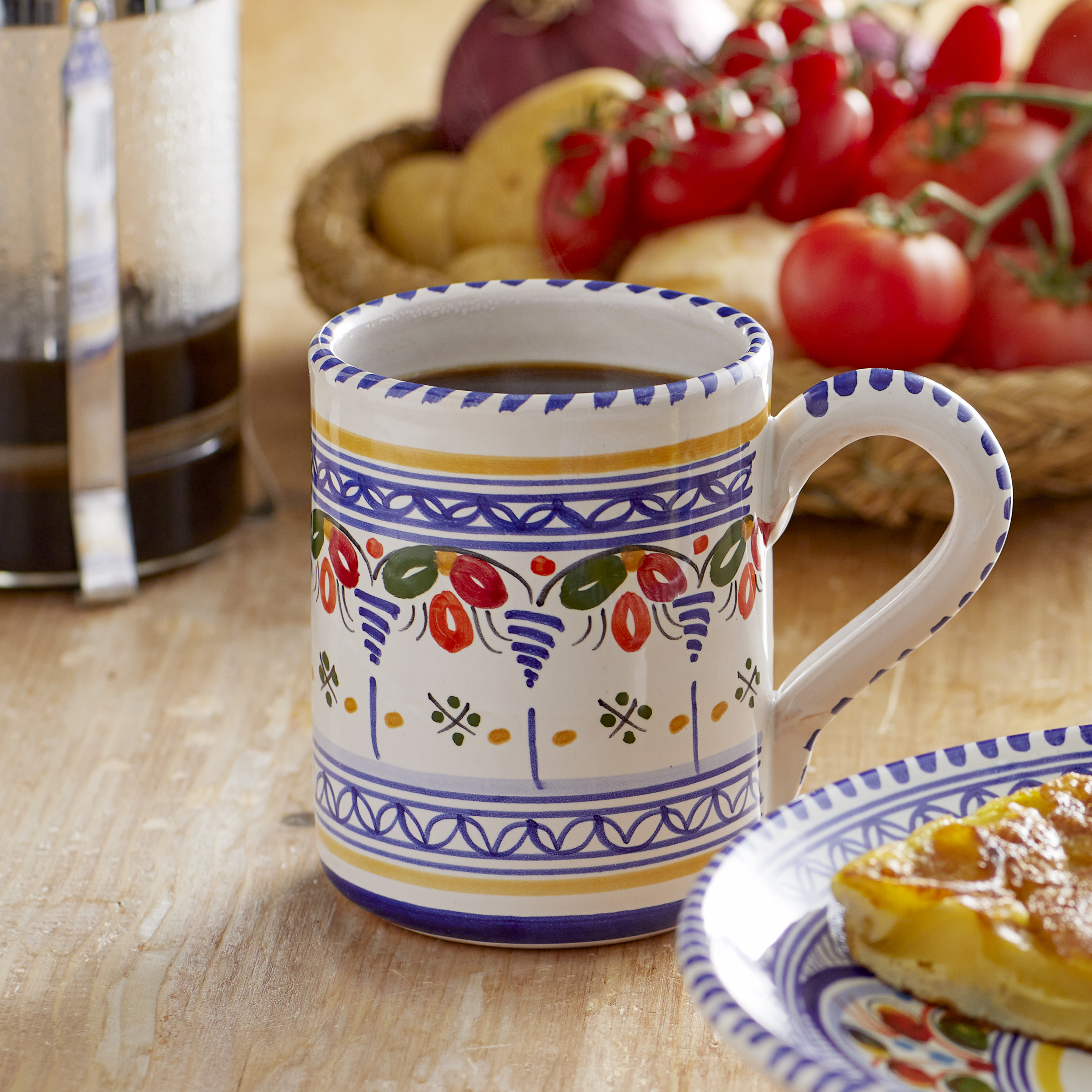 Shop Hand-Painted Ceramic Mug Online | La Tienda