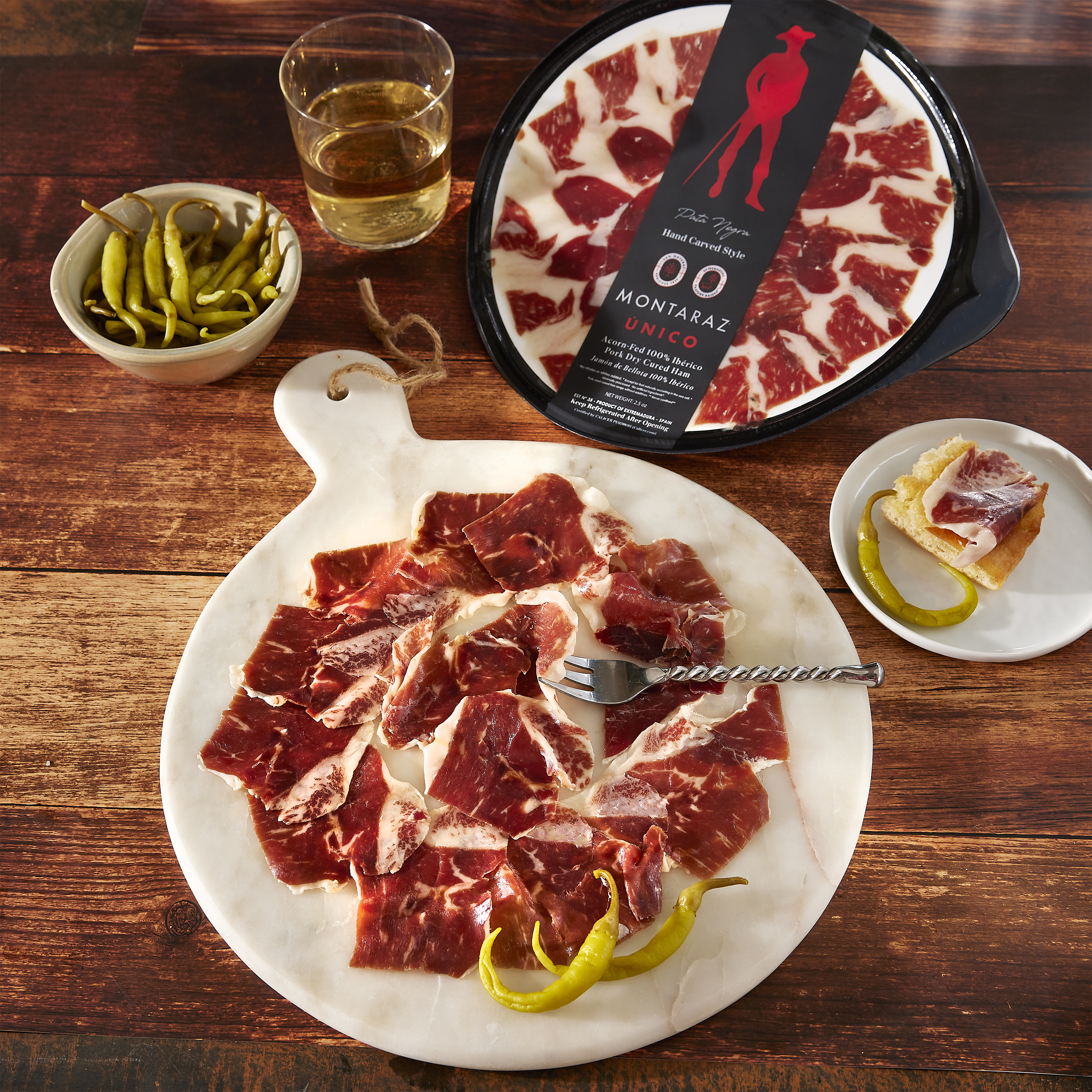 Shop Hand-Cut Ibérico de Bellota Ham Online | La Tienda