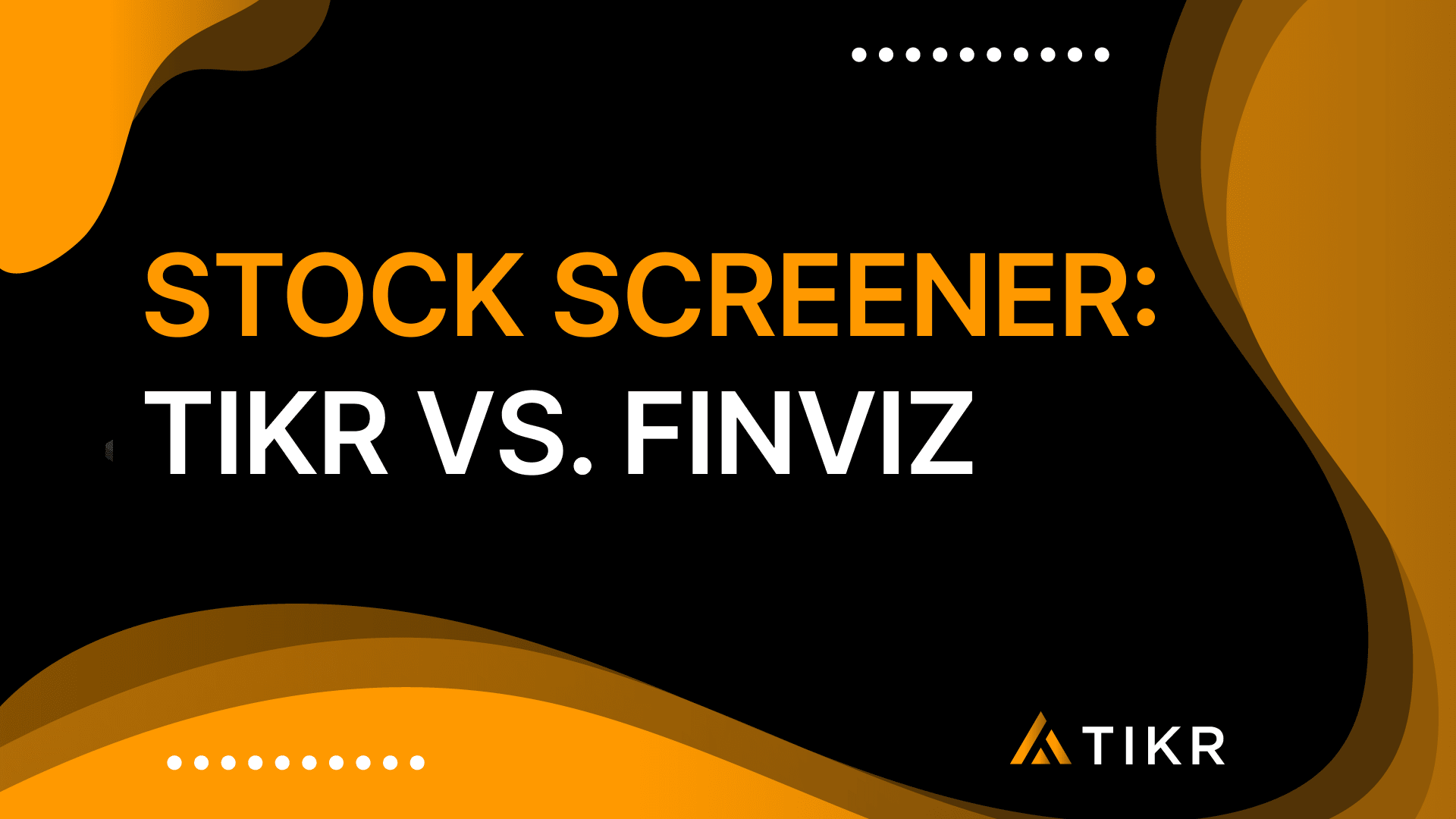 TIKR vs. Finviz: Which Stock Screener is Better? | TIKR.com