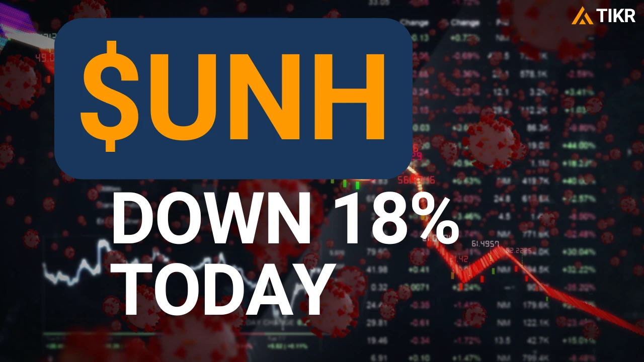 UnitedHealth (UNH) Aktie sinkt um 18%, da der CEO zurücktritt | Tikr.com Blog | TIKR.com
