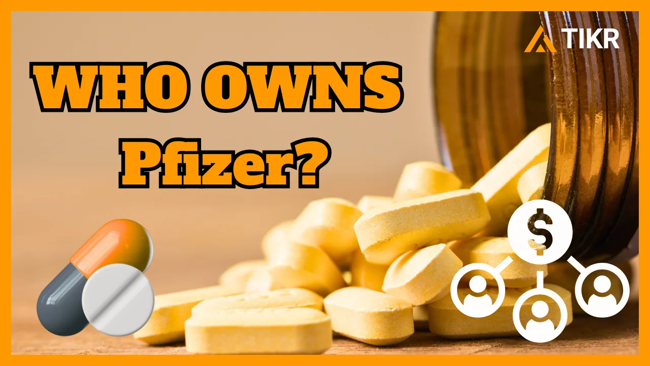 Who Owns Pfizer? Top Shareholders & Recent Insider Trading | TIKR.com