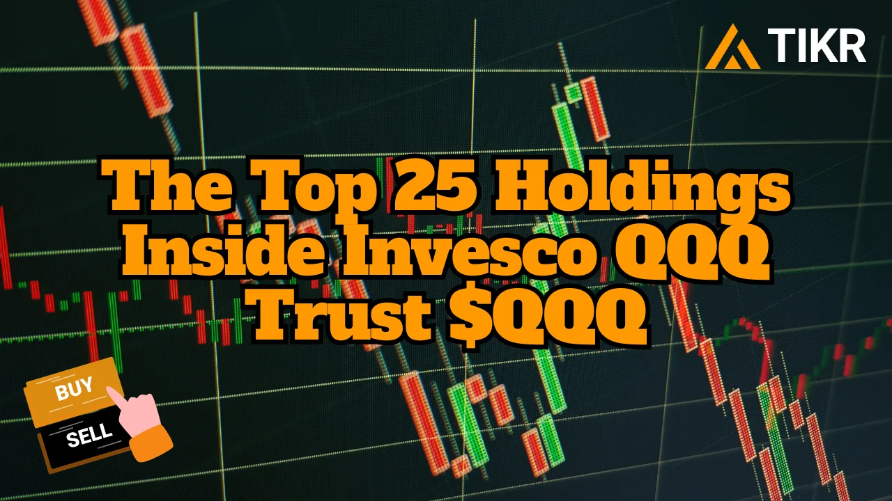 Invesco QQQ Trust (QQQ) Top 25 Holdings | TIKR.com