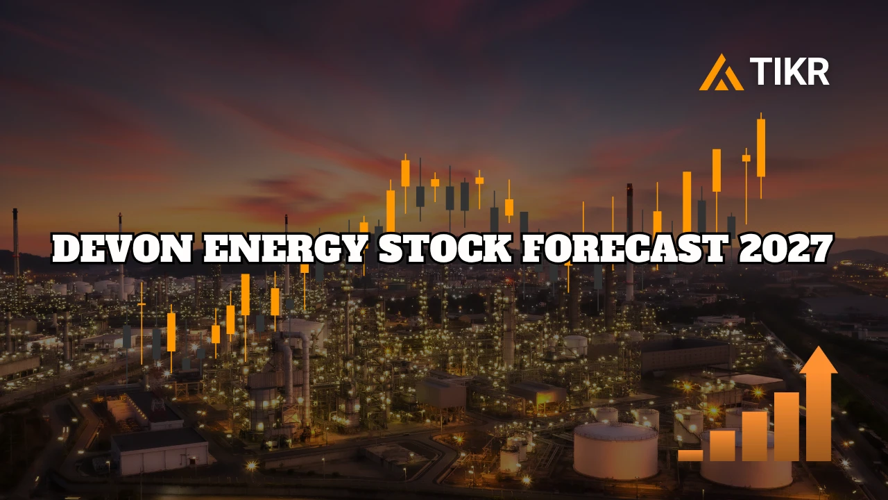 데본 에너지 주식 예측: 애널리스트들이 보는 2027년까지 주식의 향방 | TIKR.com