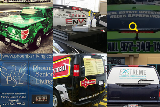 Rear Window Graphics and Printing - Tint World