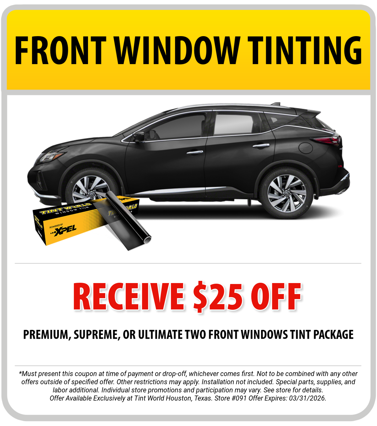 Automotive Styling and Window Tinting Services of Houston, Texas - Tint ...