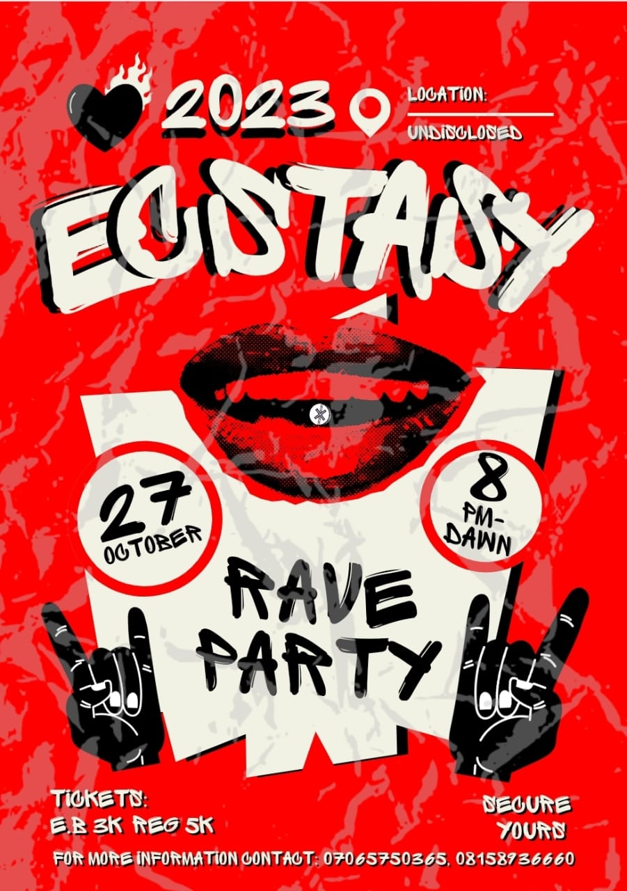 Tix Africa - Buy tickets to Ecstasy Rave Party