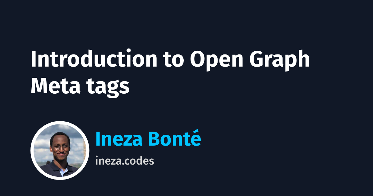 Introduction to Open Graph Meta tags