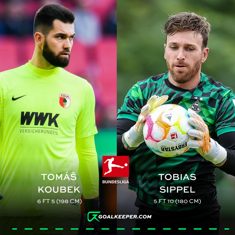 The Tallest And Smallest Goalkeepers In Each Top League