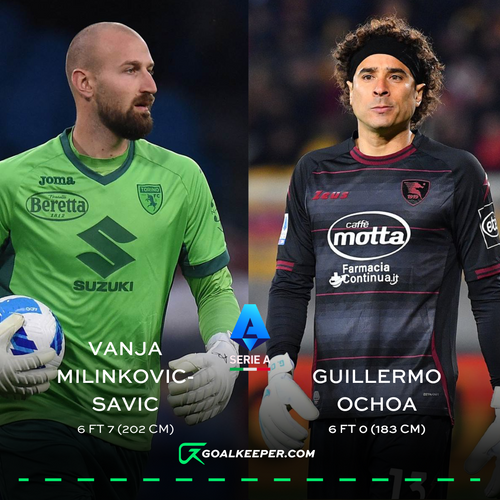 The Tallest And Smallest Goalkeepers In Each Top League