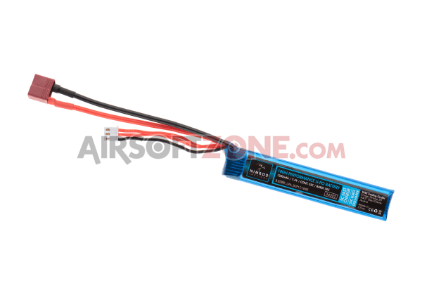 Nimrod Lipo 7.4V 1300mAh 25C Buffer Tube Type T-Plug (2024) - Airsoftzone