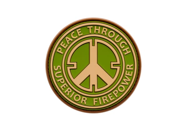 JTG Peace Rubber Patch (2025) - Airsoftzone