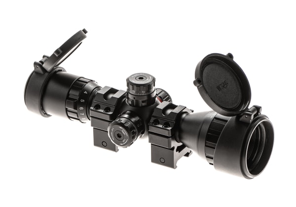 Leapers 3-9x32 1" BugBuster Scope AO RGB Mil-dot With QD Rings (2025 ...