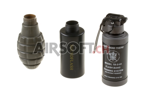 Thunder-B Sound Grenade Set Multi Package (2024) - Airsoft.ch