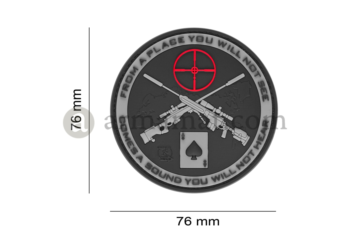 JTG Sniper Rubber Patch (2024) - Armamat
