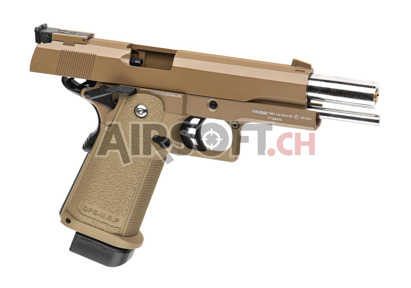 Golden Eagle 3304 Hi-Capa L Full Metal GBB (2024) - Airsoft.ch