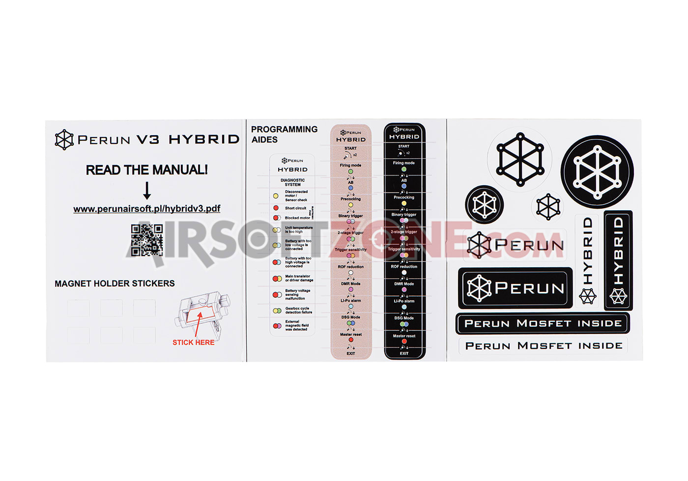 Perun Perun V3 Hybrid Universal Wiring (2024) - Airsoftzone