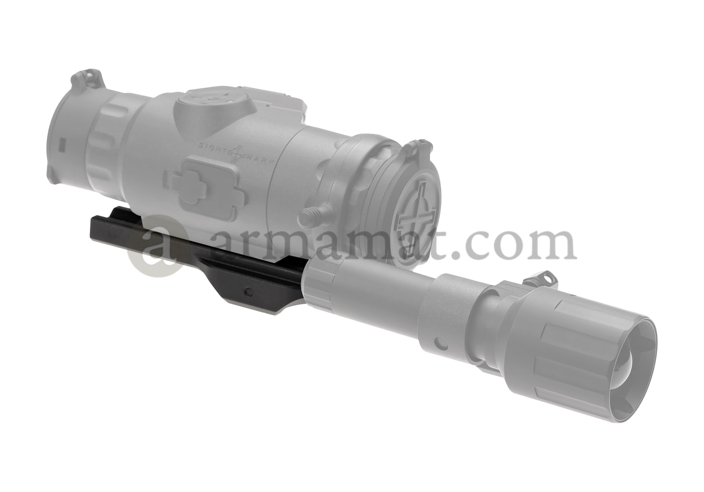 Sightmark Wraith Mini Long Mount with Accessory Rails (2024) - Armamat