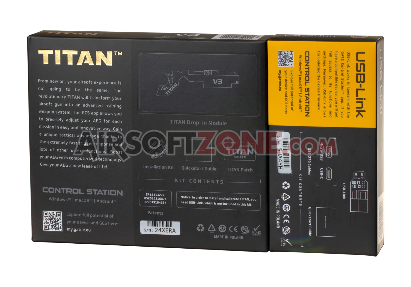 Gate Titan V3 Advanced Set Gen 2 Semi Only (2024) - Airsoftzone