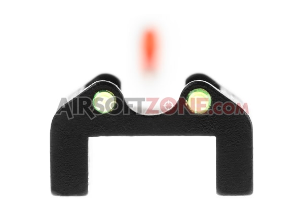 LPA Fiber Optic Sights Set for 6-8mm Shotgun Ribs BSS (2024) - Airsoftzone