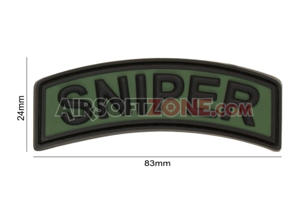 JTG Sniper Tab Rubber Patch (2024) - Airsoftzone
