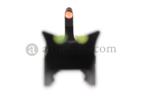 LPA Adjustable Fiber Optic Sights Set for 6-8mm Shotgun Ribs (2024 ...