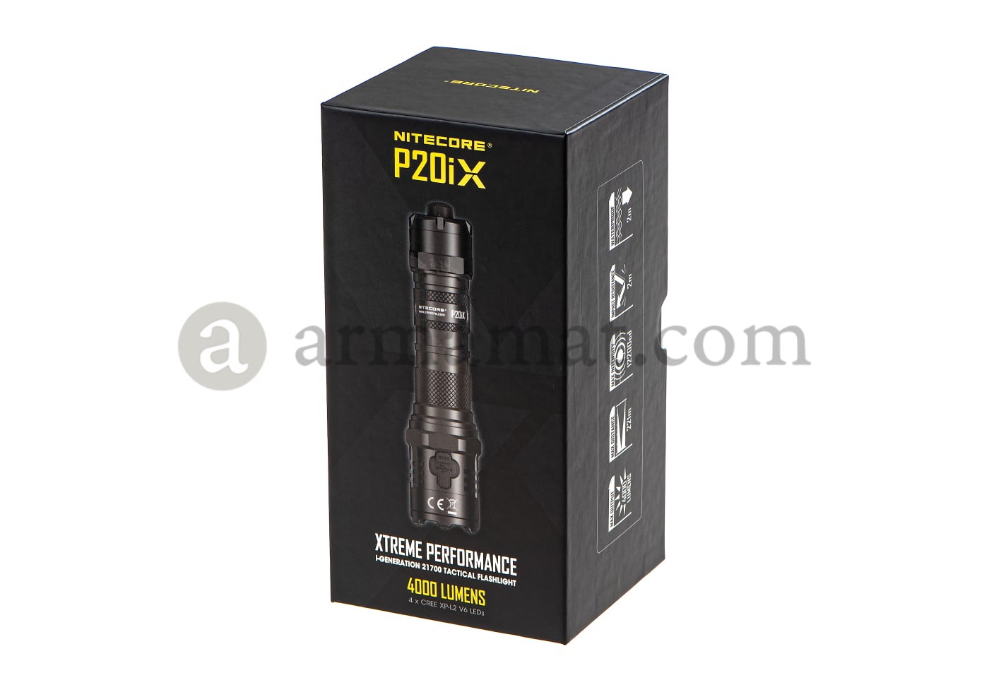Nitecore P20iX Precise Tactical (2024) - Armamat
