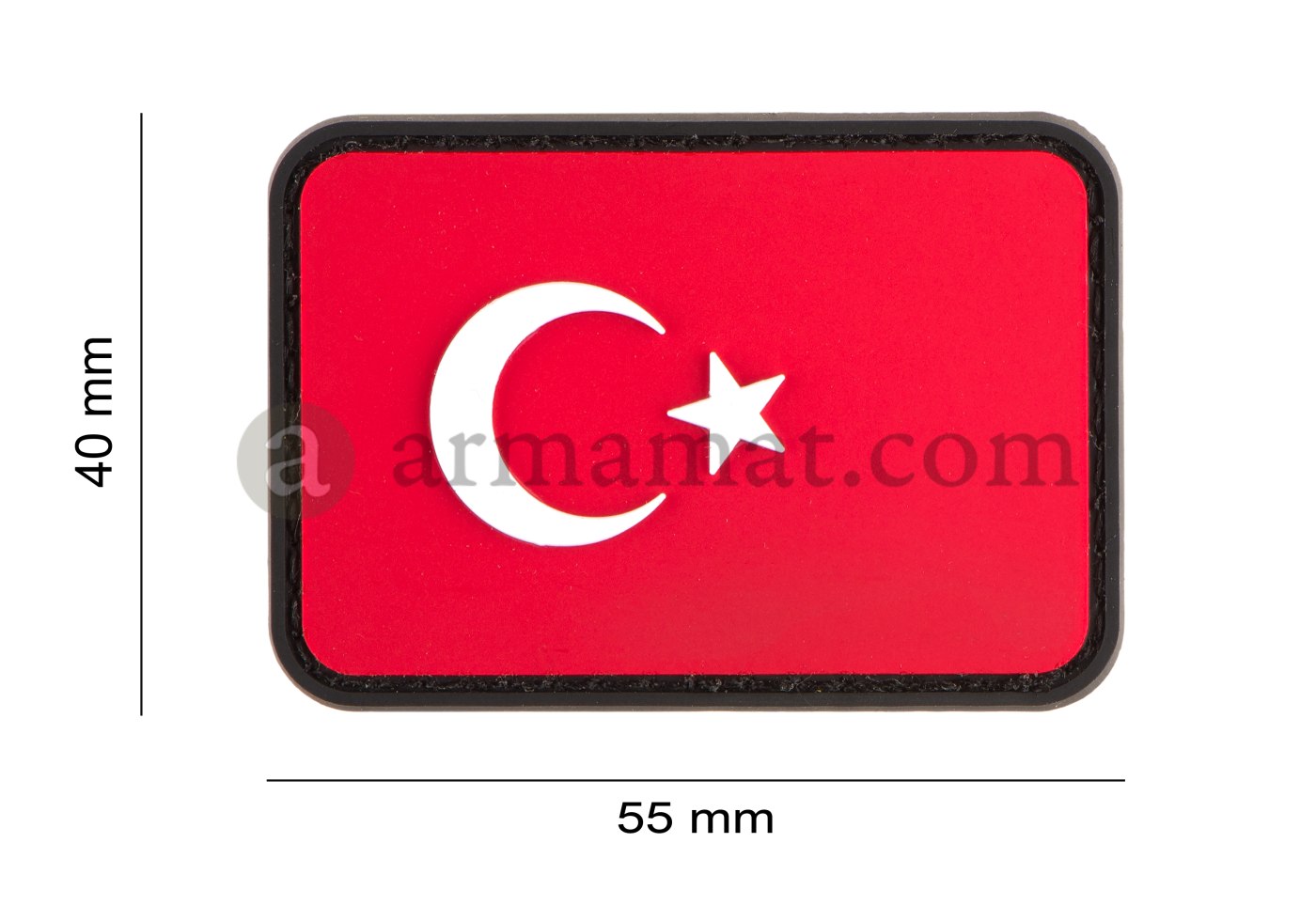 JTG Turkey Flag Rubber Patch (2024) - Armamat