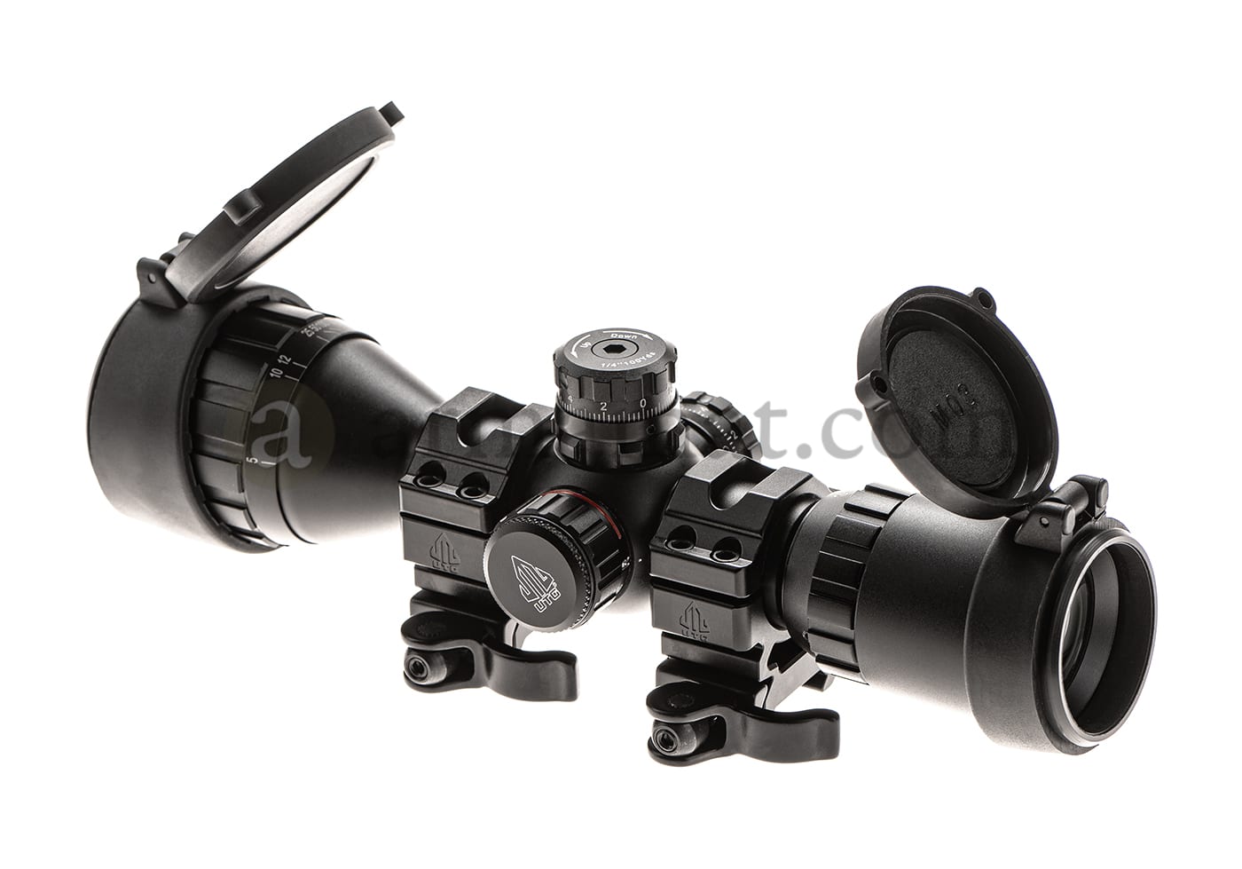 Leapers 3-9x32 1" BugBuster Scope AO RGB Mil-dot With QD Rings (2024 ...