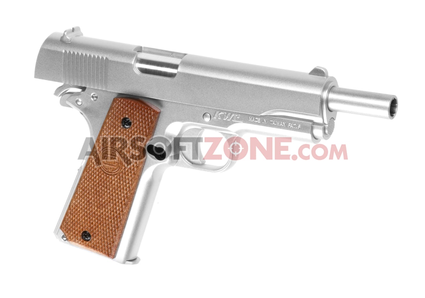 KWC M1911 Silver Spring Gun (2024) - Airsoftzone