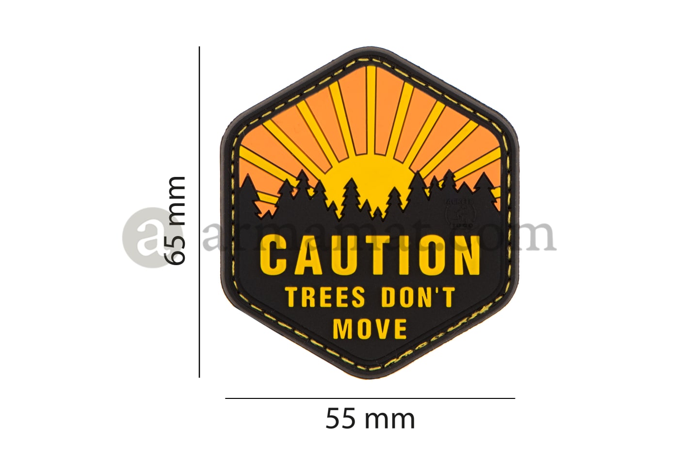 JTG Trees Don't Move Rubber Patch (2024) - Armamat
