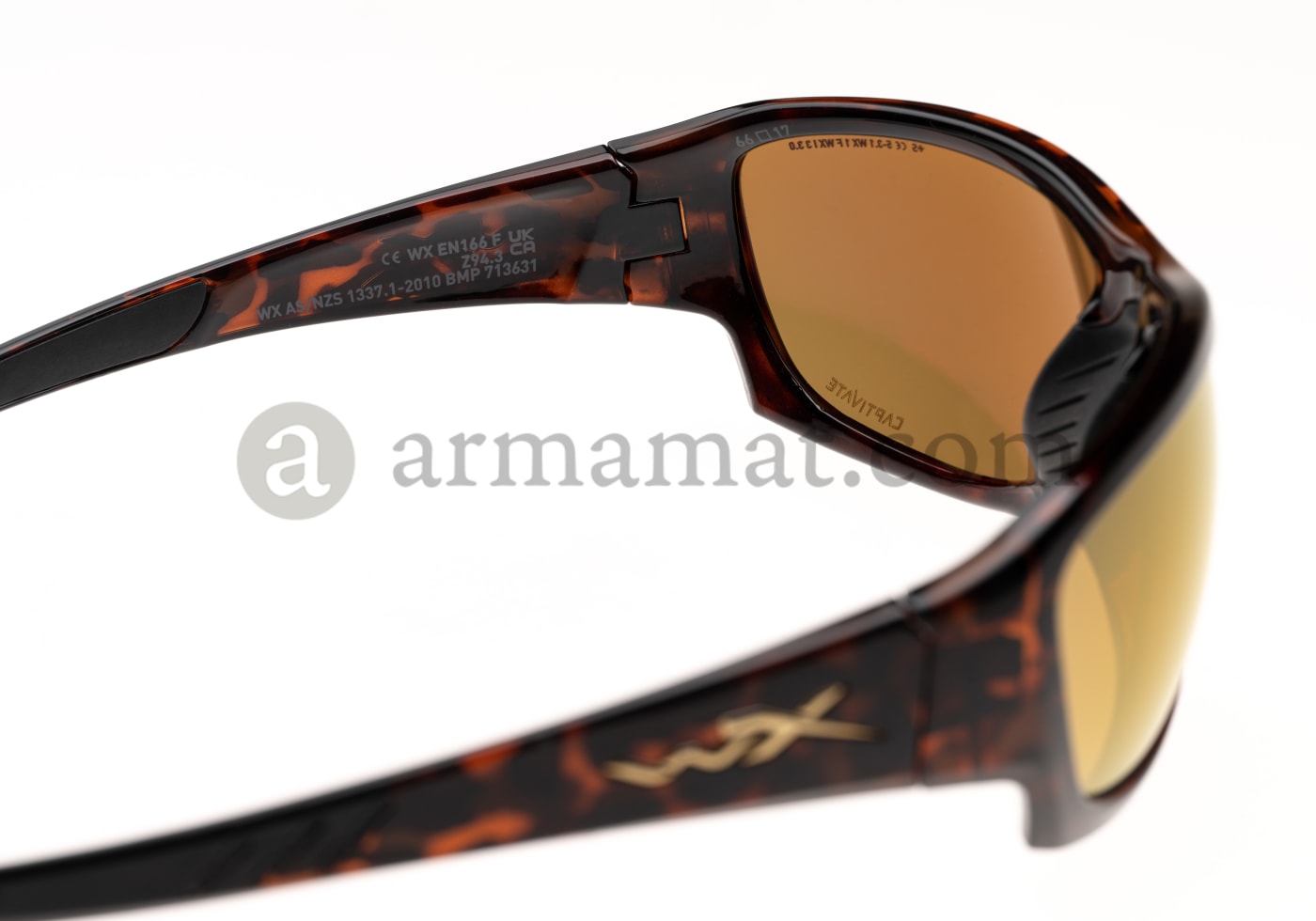 Wiley X WX Climb Captivate Polarized Bronze Mirror (2024) - Armamat